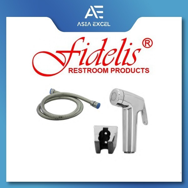 FIDELIS FT-5005 BIDET SPRAY WITH HOSE AND HOLDER (CHROME) | Shopee ...