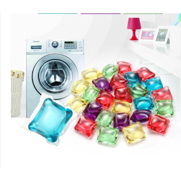 Laundry Capsule Pods Tablets Aromatherapy Fragrance Laundry Gel Ball ...