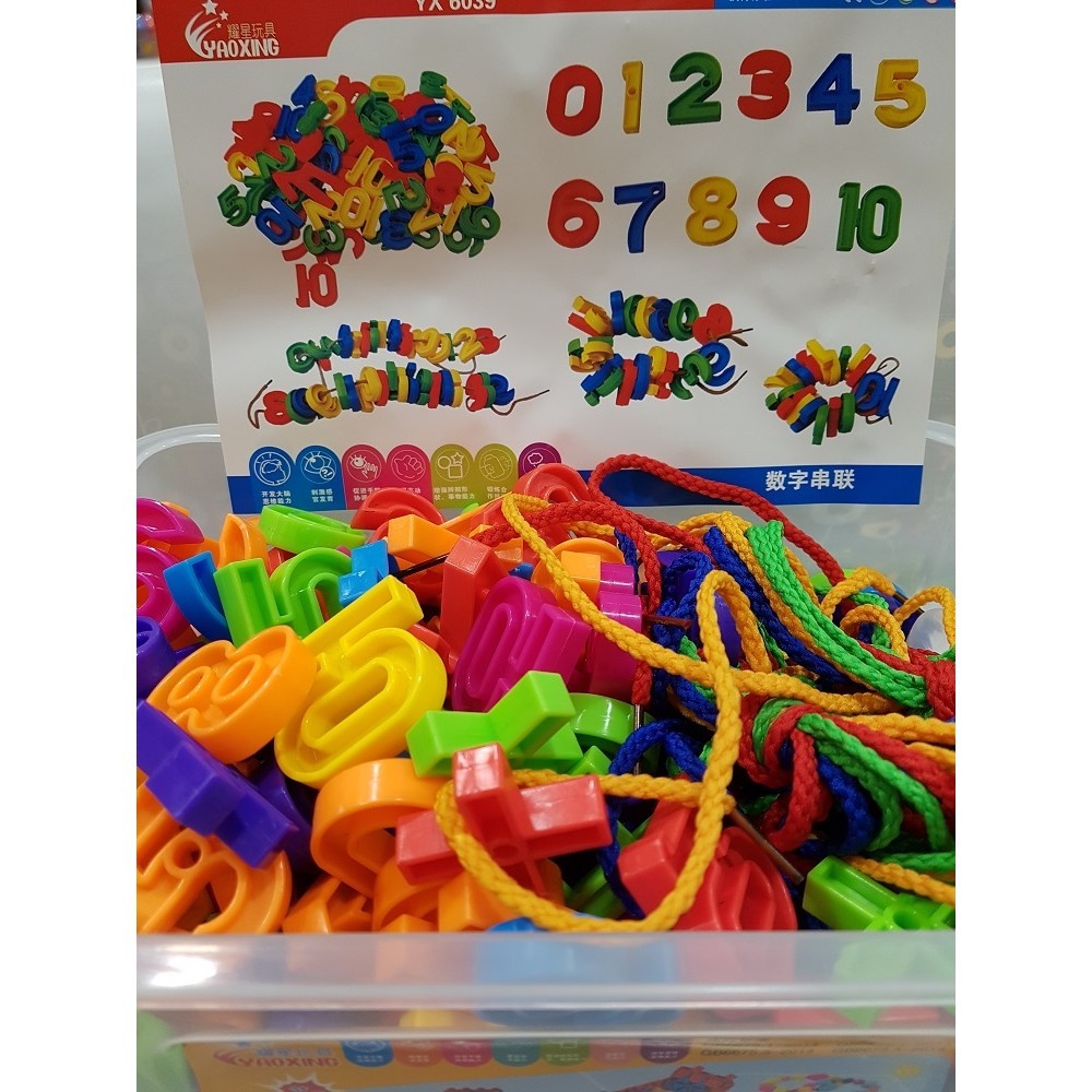 Manipulative Toys - NUMBERS & STRINGS (GB6675) | Shopee Singapore