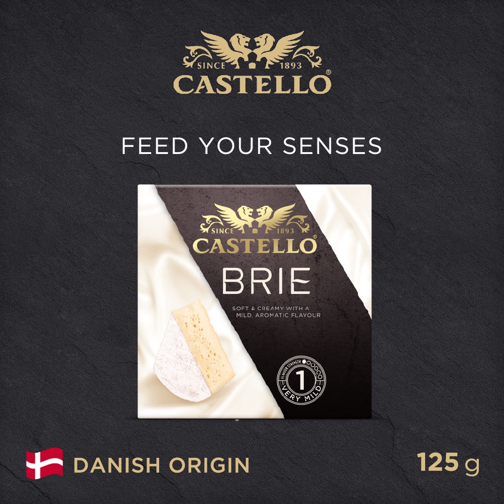 Castello Danish Cheese Brie 125g | Shopee Singapore
