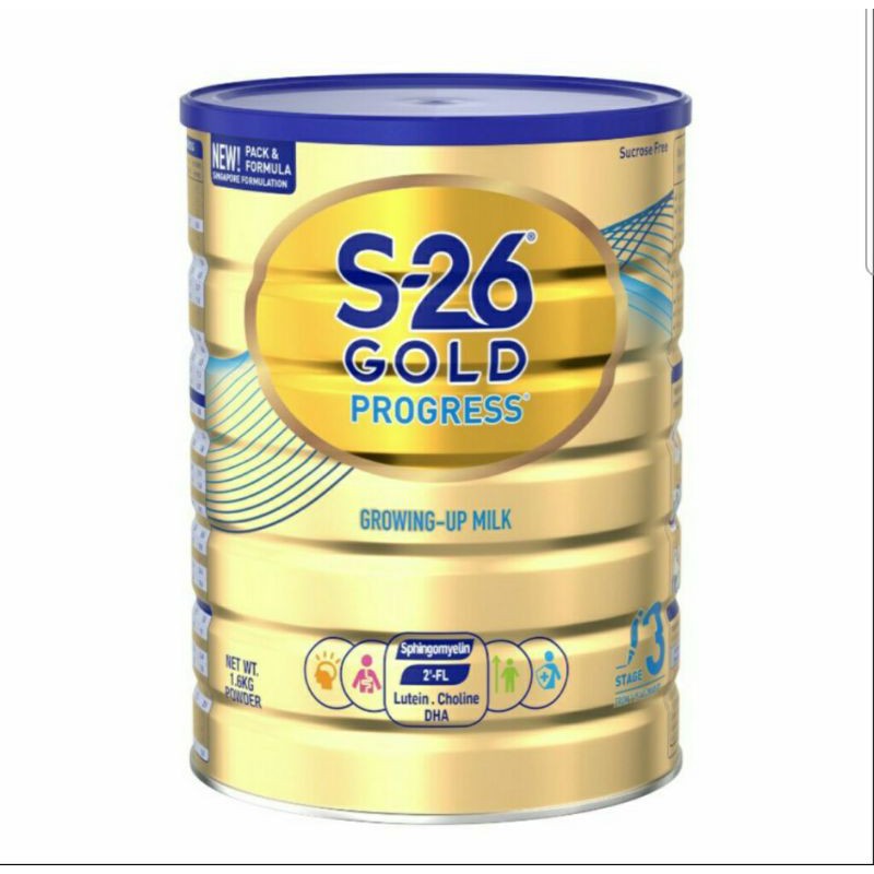 S26 / S-26 Gold Progress Stage 3 Growing-up milk 1.6kg | Shopee Singapore