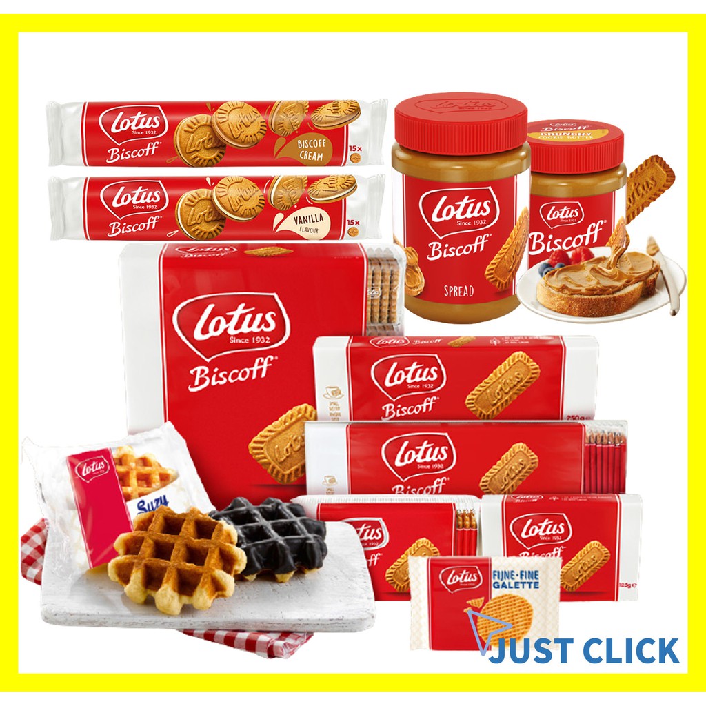 Lotus Biscoff Spread ♥Lowest price♥ LOTUS biscuits 125g 250g 312g 700g ...