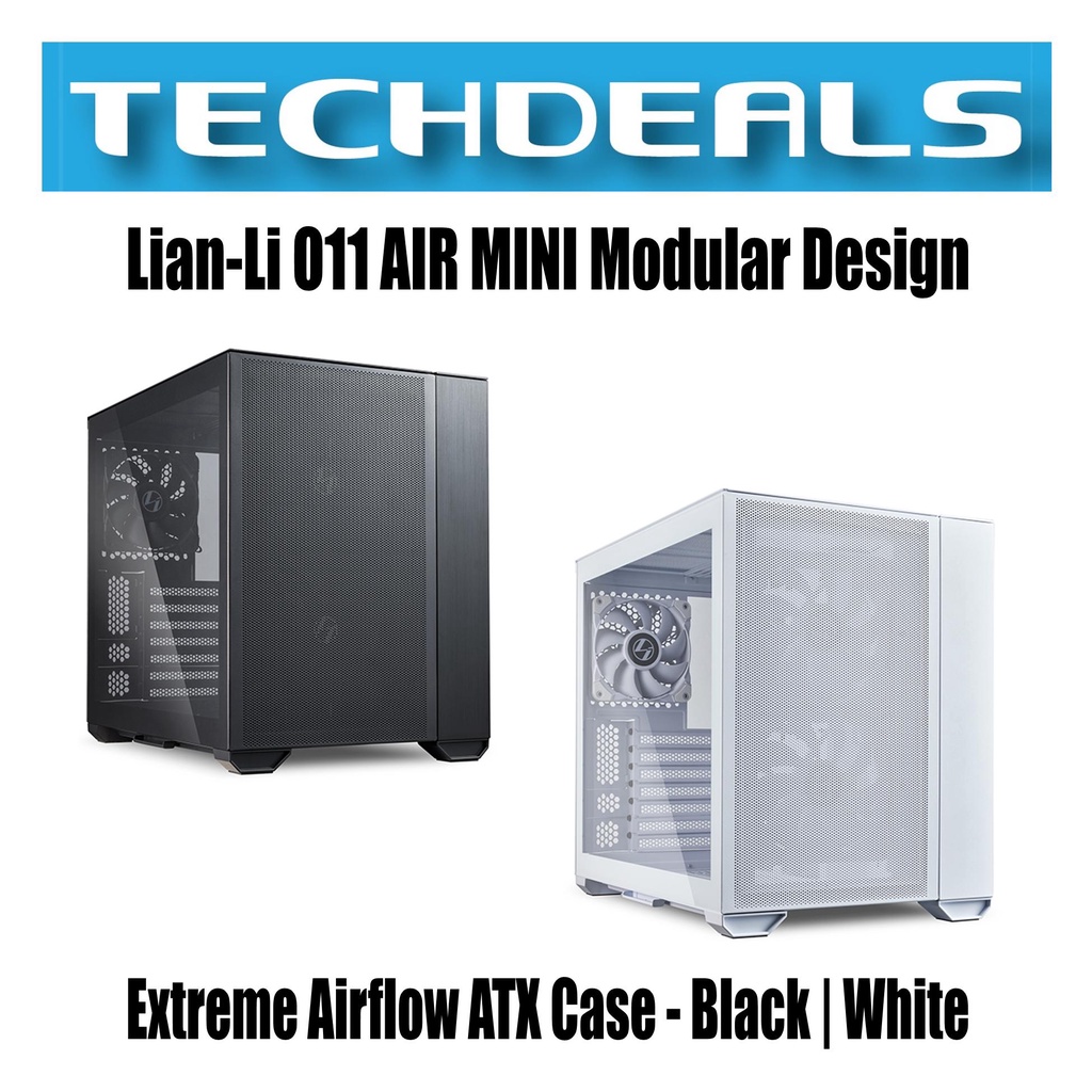 Lian-Li O11 AIR MINI Modular Design Extreme Airflow ATX Case | Shopee ...