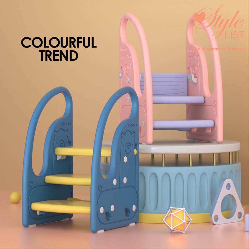 (READY STOCK) Toddler Step Stools Kids 3 Step / 2 Step Standing Foot ...