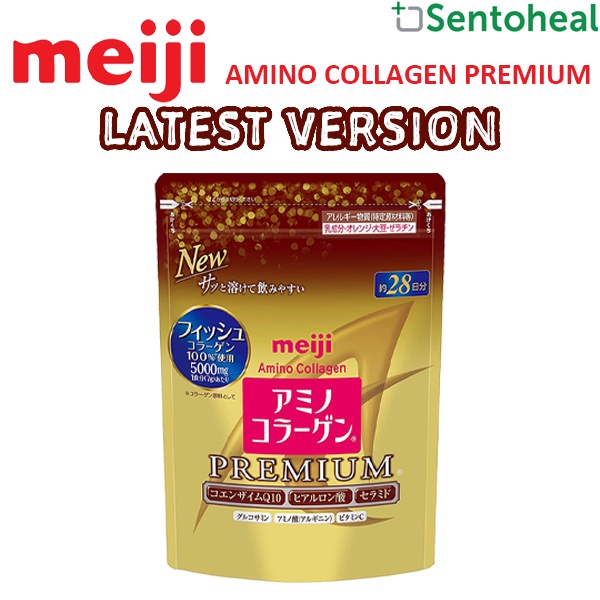 Meiji Premium Amino Collagen Refill 196g 28 days | Shopee Singapore