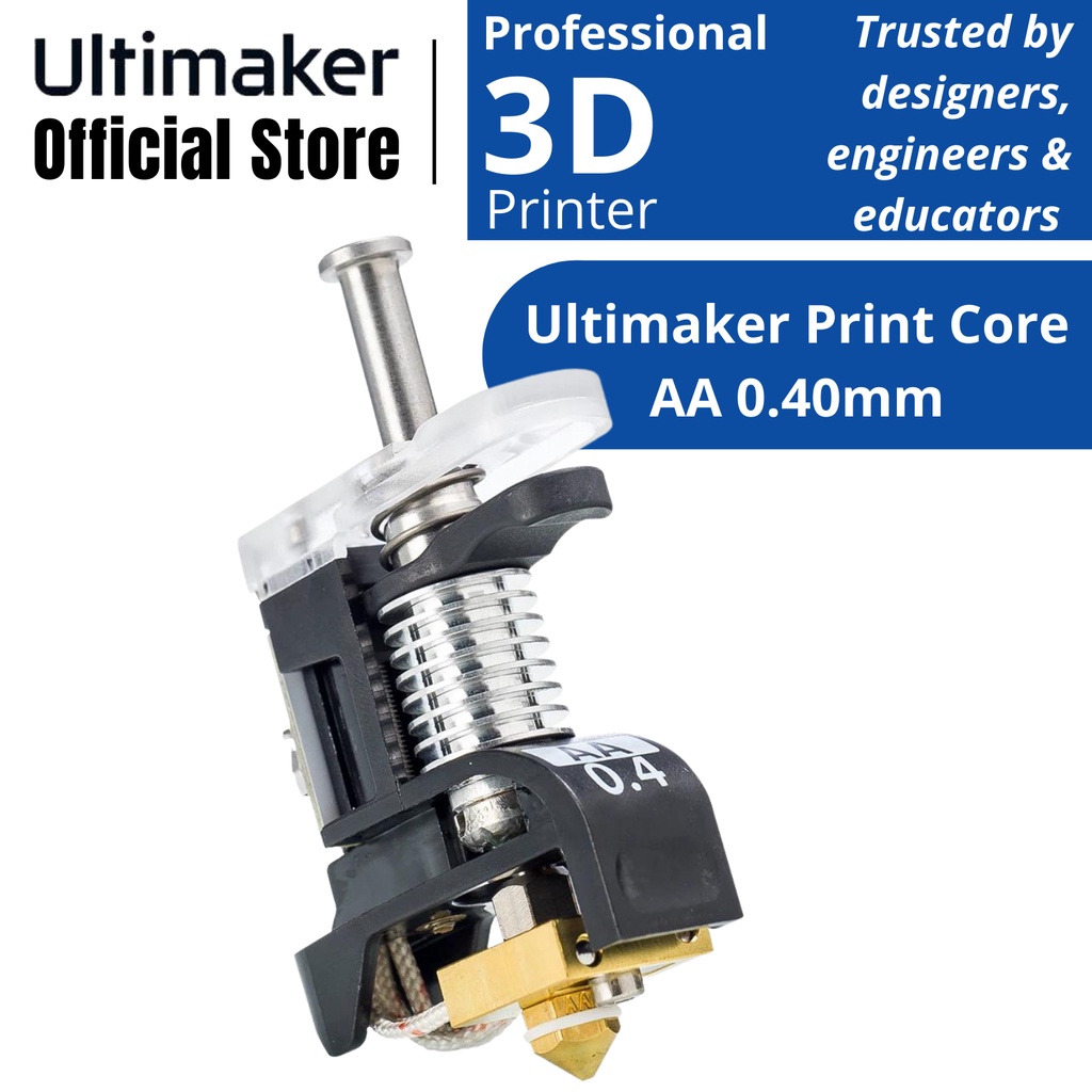 Ultimaker Print Core AA 0.40mm 3D Printer Accessories designed for all ...