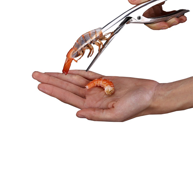 Stainless Steel Shrimp Peeler Prawn Knife Lobster Shell Remover Peel ...