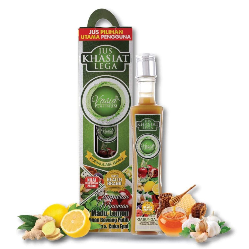 VASIA Jus Khasiat Lega Health Wellness Juice With Habbatus Sauda ...