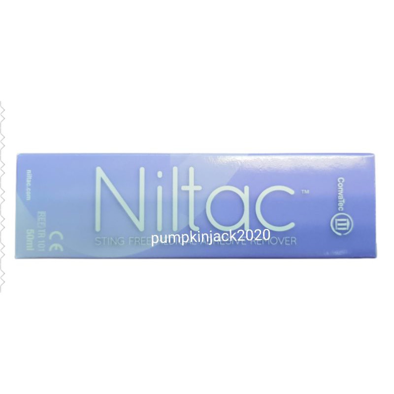 ConvaTec Niltac Sting Free Medical Adhesive Remover 50ml (Exp:11/2025 ...