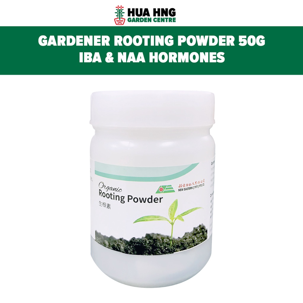 Gardener Rooting Powder, IBA & NAA Hormones, 50g | Shopee Singapore