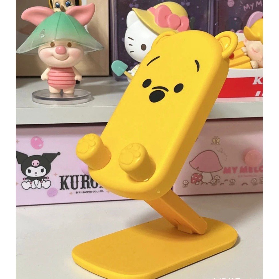 Cute cartoon phone stand Winnie the Pooh Desktop Stand For Mobile Phone ...