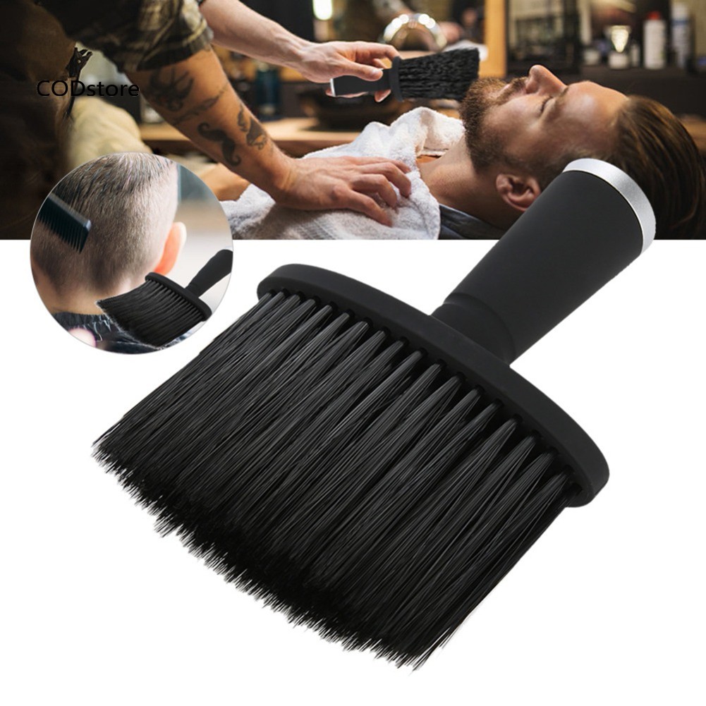 CST_Pro Barbers Salon Hairdressing Brush Hair Broom Cleaning Comb Neck ...