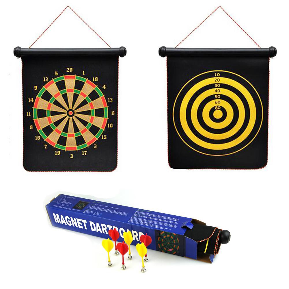 Magnetic Dartboard Double Sided Dartboard Darts Plate of Safety Dart ...