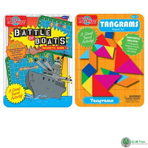 Mini Magnetic Tin : Tangrams/Battle Of The Boats (Bendon) | Shopee ...
