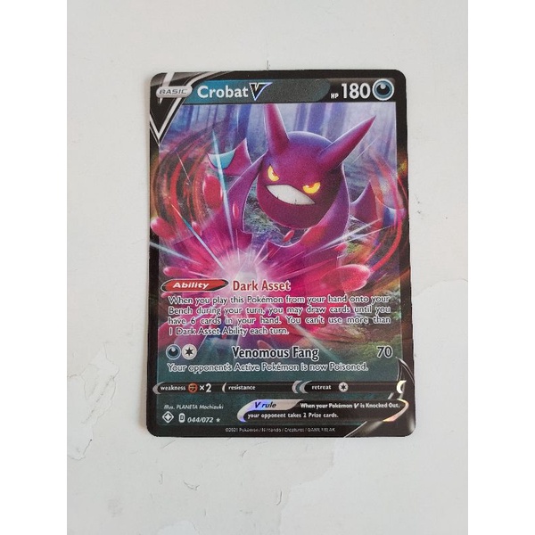 Pokemon crobat V shining fate card | Shopee Singapore