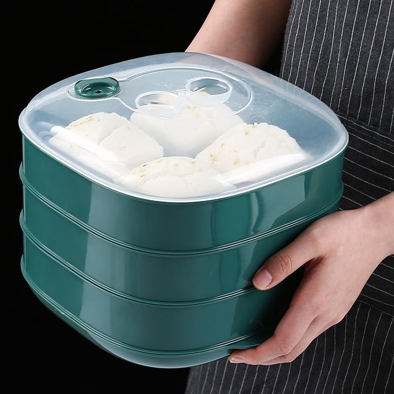 (Ready Stock) Microwave Oven Hot Meal Box with Lid Heating Container ...