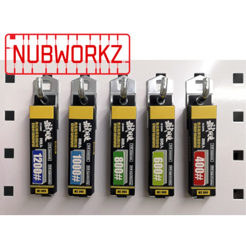 [SG LOCAL STOCKS] Sticker Sandpaper #400-1200 and Sanding Blocks For ...