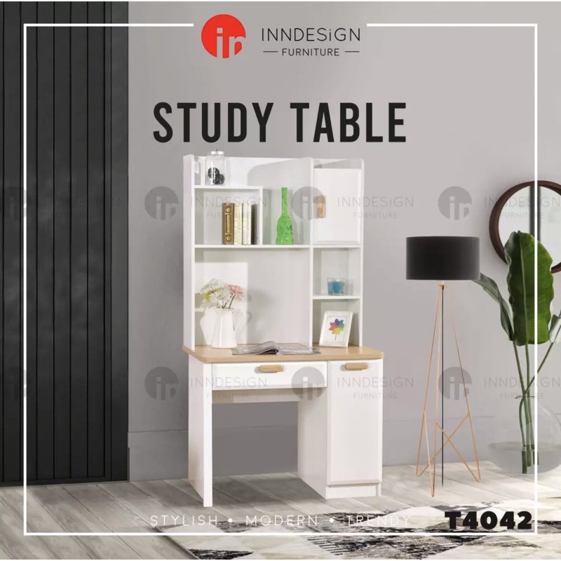 Elle IV Study Table / Study Desk / Computer Table (Free Delivery and Installation) | Shopee ...