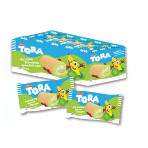 Mamee Tora Swiss Roll 16g 20pcs Pandan flavor - PMXD | Shopee Singapore