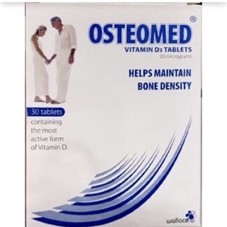 Osteomed Vitamin D drops for children & Osteomed tablets 30s | Shopee ...