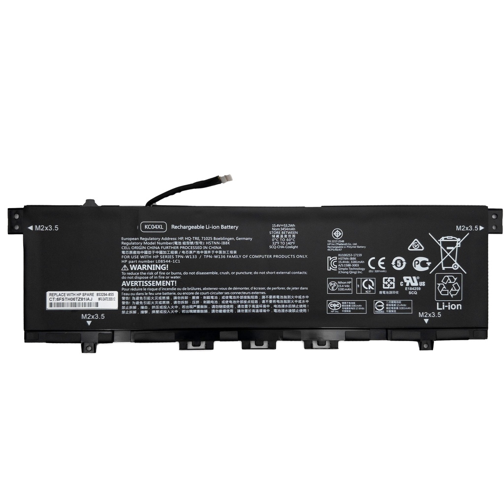 HP Envy X360 13 Battery (Battery Model: KC04XL) | Shopee Singapore