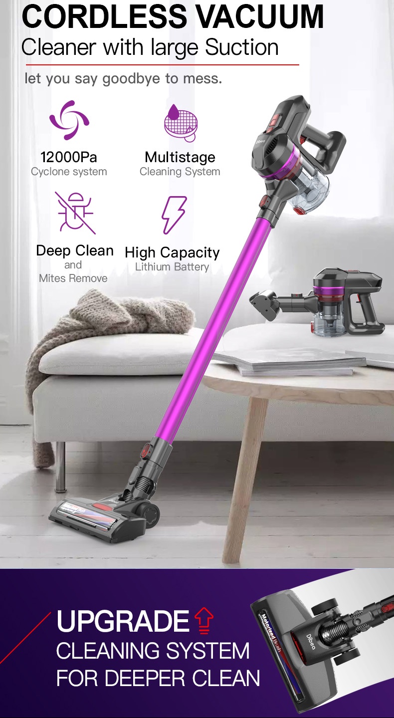 Dibea H008 Cordless Vacuum Cleaner with LED Light | Local Warranty ...