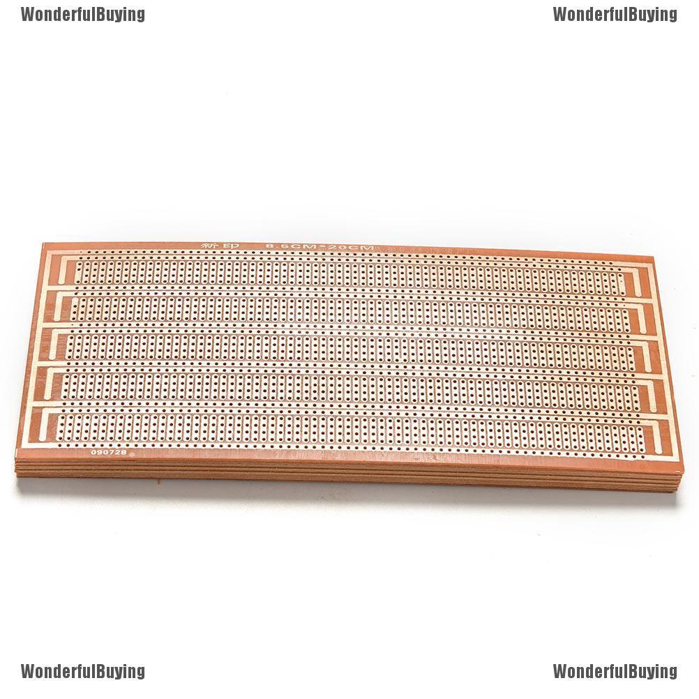 10x DIY prototype Paper PCB Test Matrix Circuit Board 8.5 x20cm ...