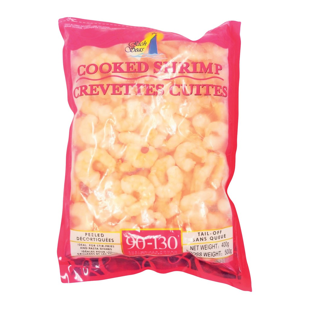 [Bundle of 2] Rich Seas Cooked Shrimp Meat/Prawn Meat [500g X 2 ...