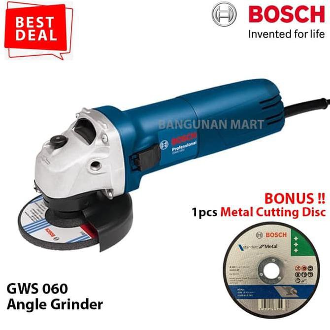 Most Shipment) Bosch Gws 060 Hand Grinder 4 "electric Angle Grinder ...