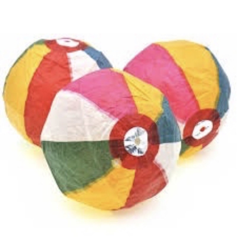 [SG Seller] Traditional Old School Childhood Retro Vintage Paper Ball ...