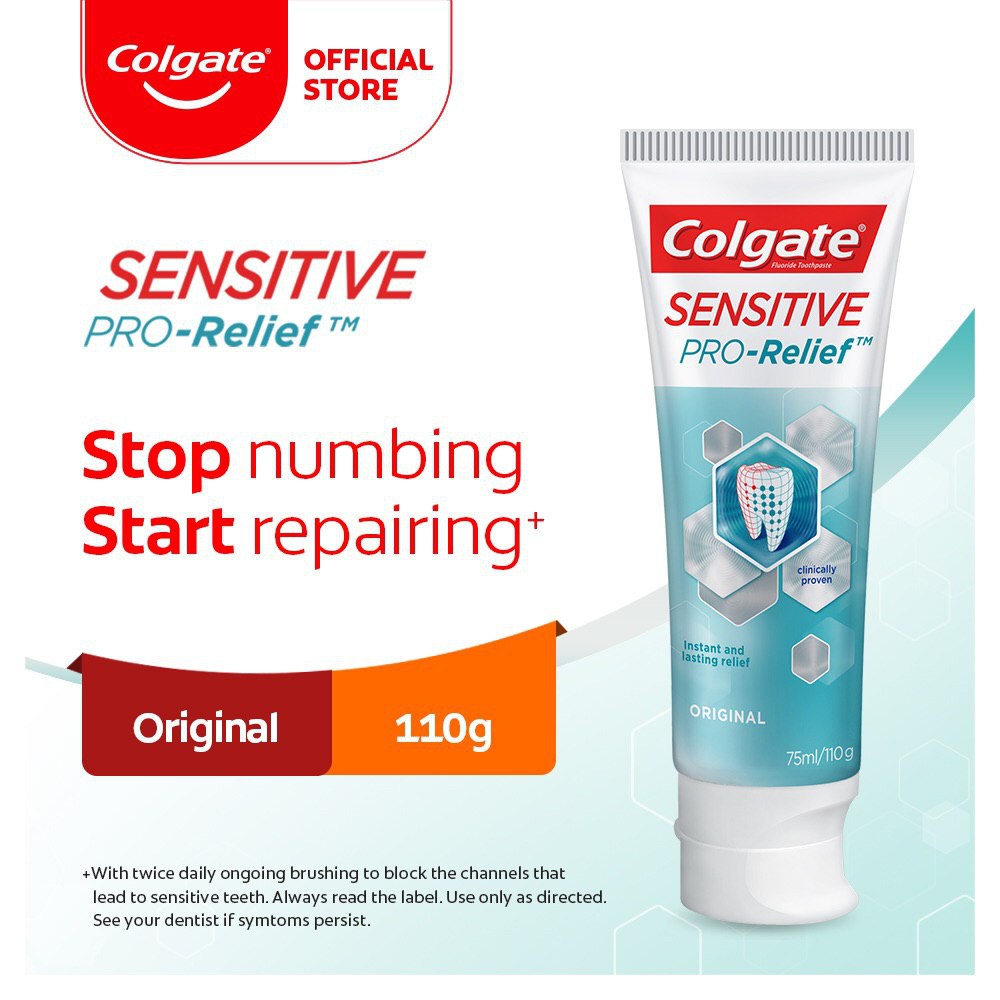 Colgate Sensitive Pro Relief Original Toothpaste 110g | Shopee Singapore
