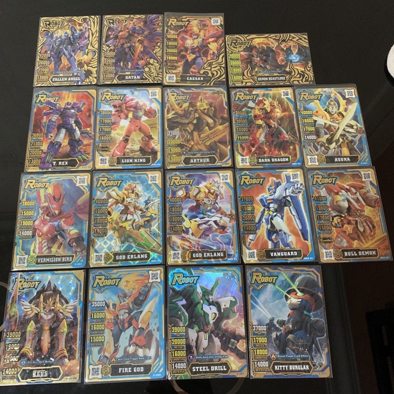 Hero Of Robots Legend and Gold Robot cards | Shopee Singapore