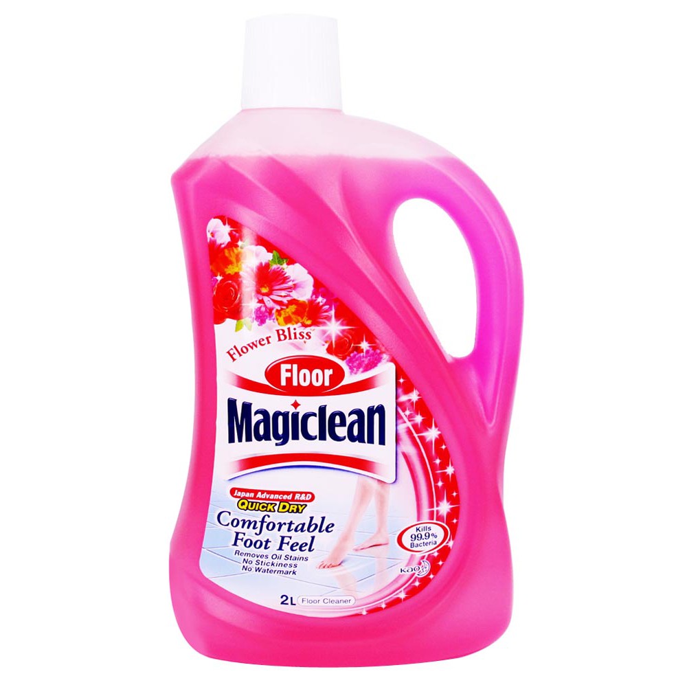 Magiclean Floor Cleaner Flower Bliss 2L | Shopee Singapore