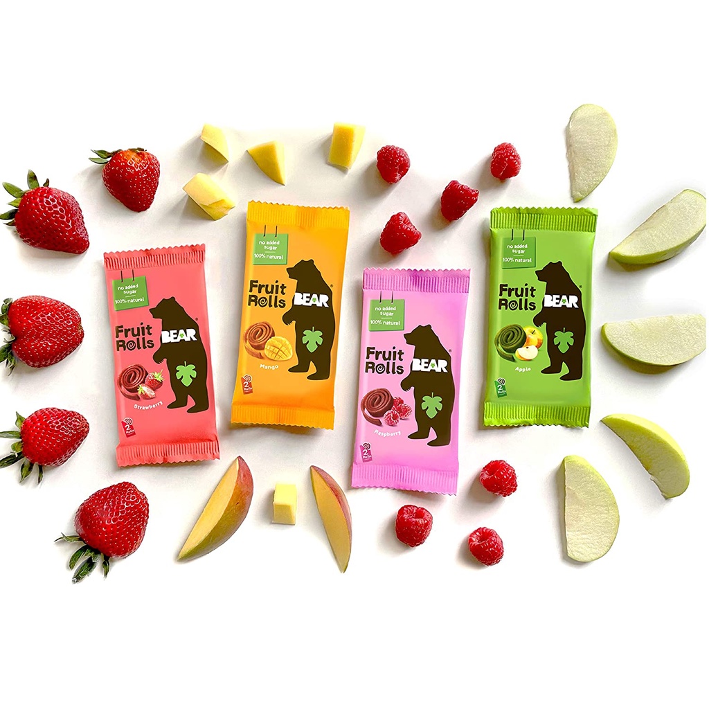 Bear - Yoyo, Delicious Fruit Roll Snack (5x20g) | Shopee Singapore