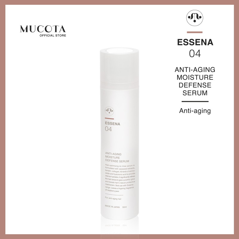 Mucota Essena 04 Anti-Aging Moisture Defense Serum 50ml | Shopee Singapore