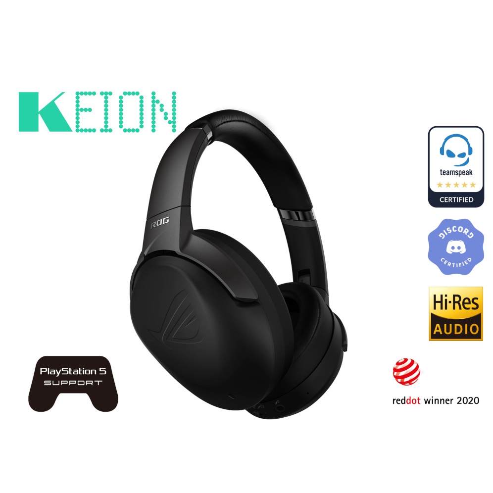 [ASUS] ROG Strix Go Wired Wireless Headset Bluetooth/2.4 GHz/USB TYPE C ...