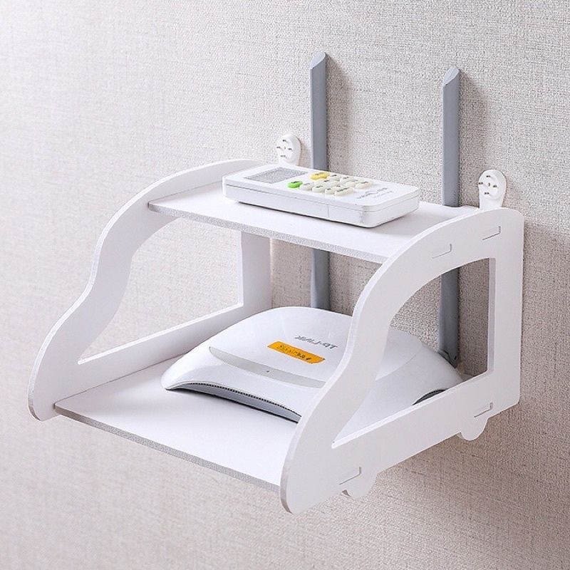 Wireless Router Storage Box Set-Top Box Storage Rack WIFI Optical Modem ...