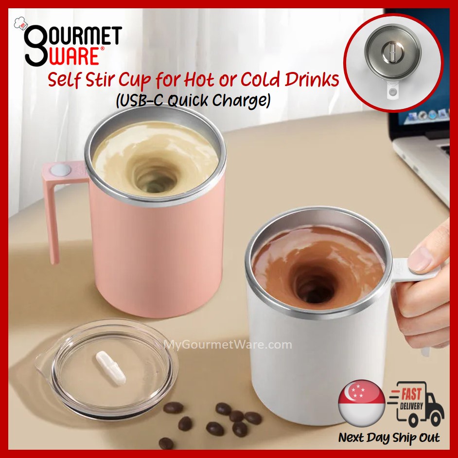 [SG Stock] New Gen Self Stir Mug Auto Self Mixing Self Stirring ...
