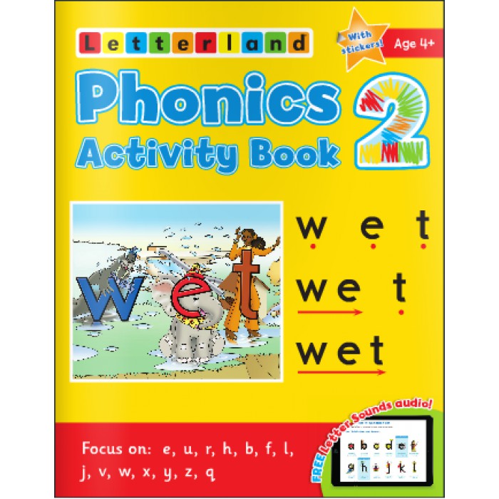 Letterland Phonics Activity Book 2 | Shopee Singapore