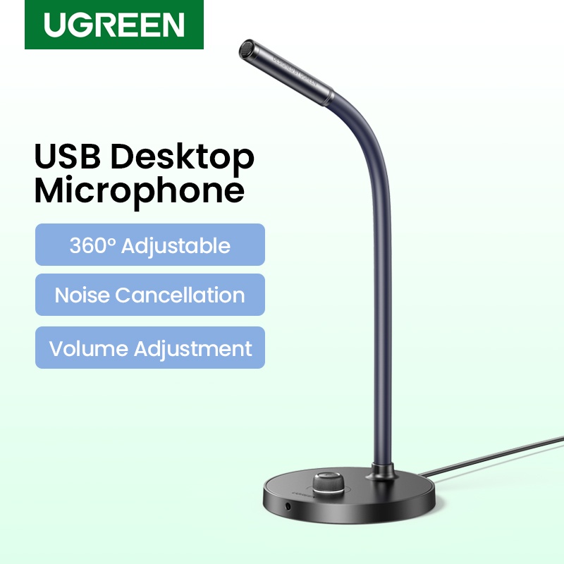 UGREEN USB Desktop Microphone Computer Desktop 60dB Noise Reduction ...