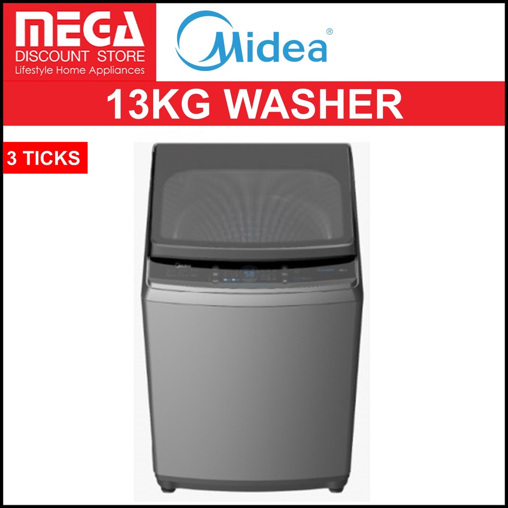 MIDEA MA200W130D 13KG TOP LOAD WASHER (3 TICKS) | Shopee Singapore