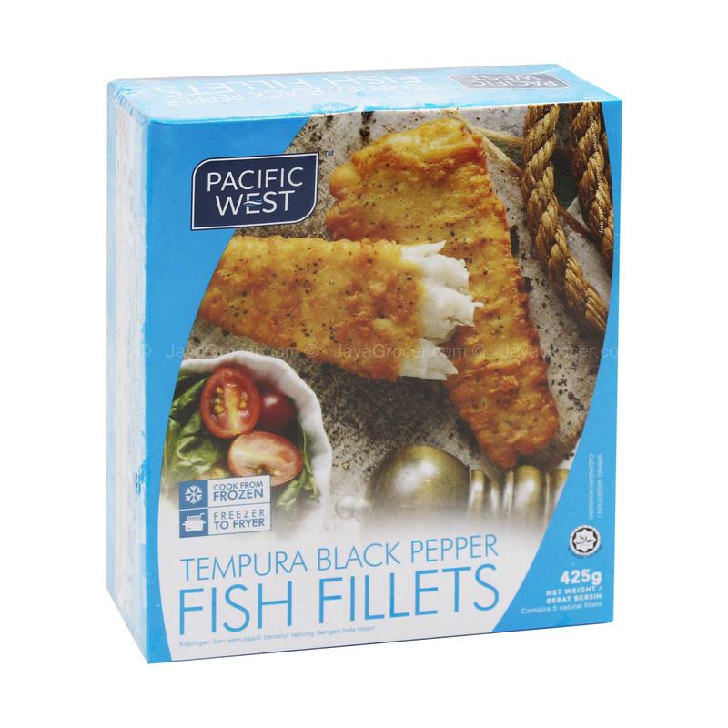 Pacific West Tempura Black Pepper Fish Fillet (425g) (Savour Gourmet ...