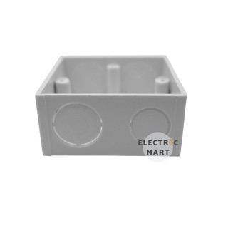 1 Gang PVC KO Box [WHITE] | Shopee Singapore