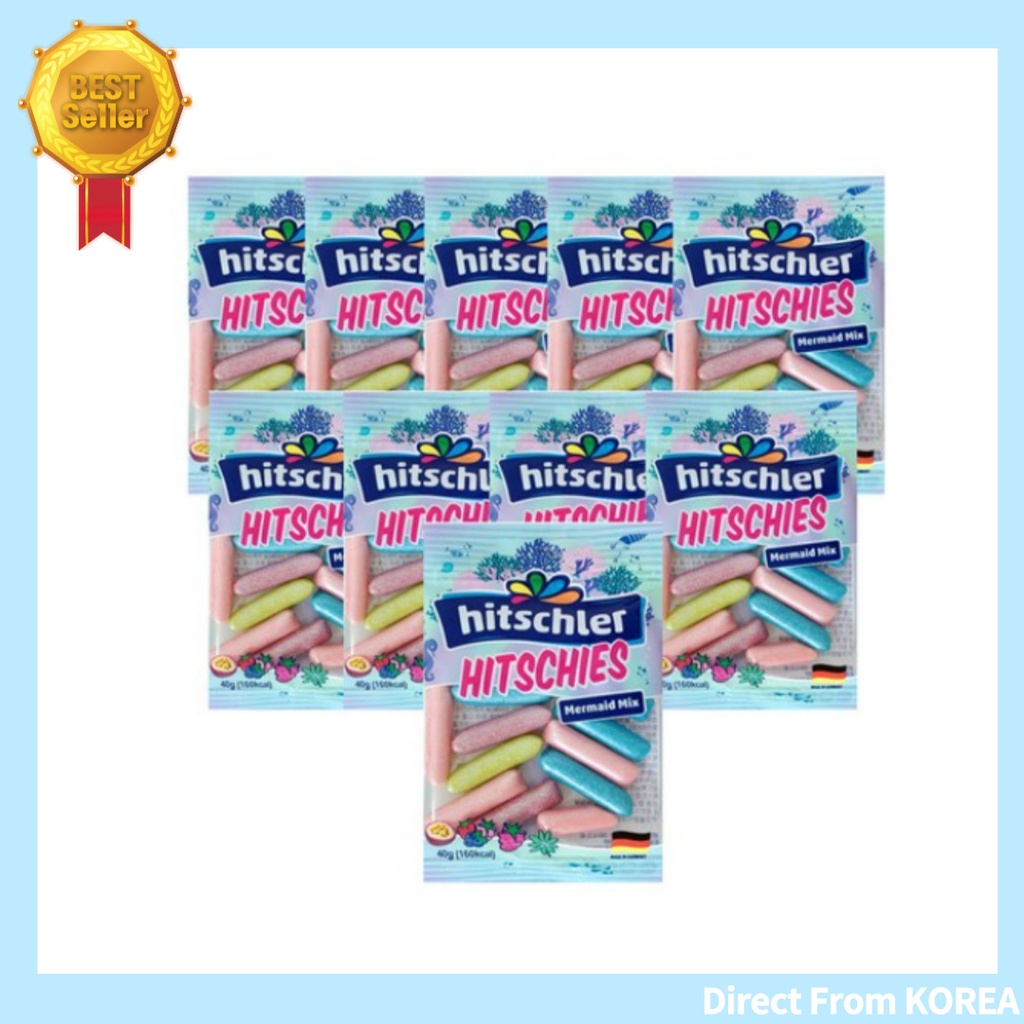 Hitschler Hitschies Mermaid Edition Mix Strawberry apple peach ...