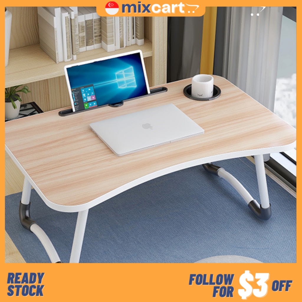 (SG Stock) Multi-purpose Foldable Laptop Table Lazy Table Bed Table ...