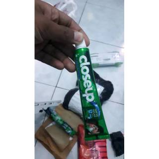 Close up gel green gaga Toothpaste 160g pepsodent Toothpaste | Shopee ...