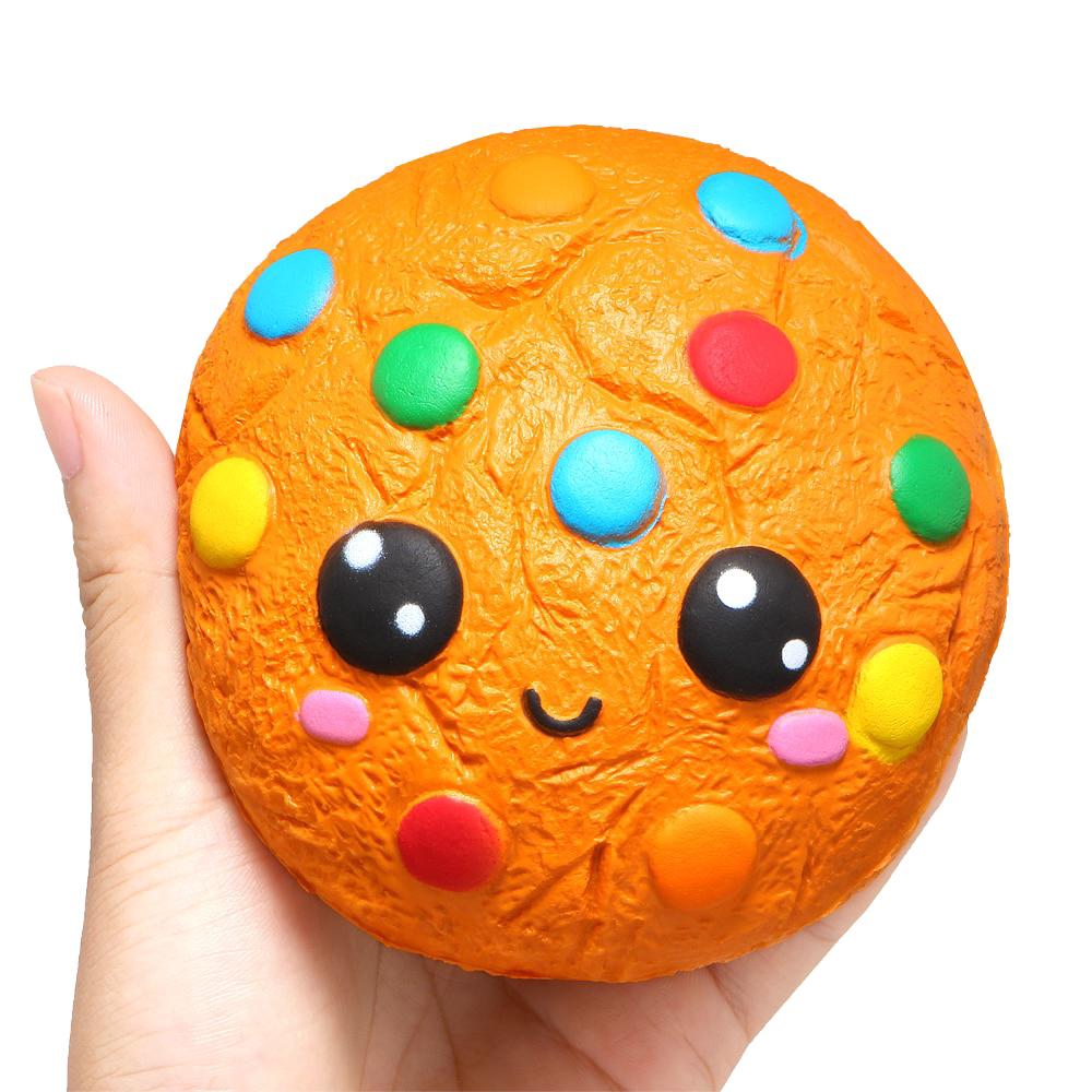 Jumbo Squishy Chocolate Cookie Squishies Cream Scented Slow Rising Toy ...
