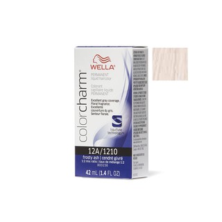 Wella Color Charm Permanent Liquid Hair Color 12A/1210 Frosty Ash ...