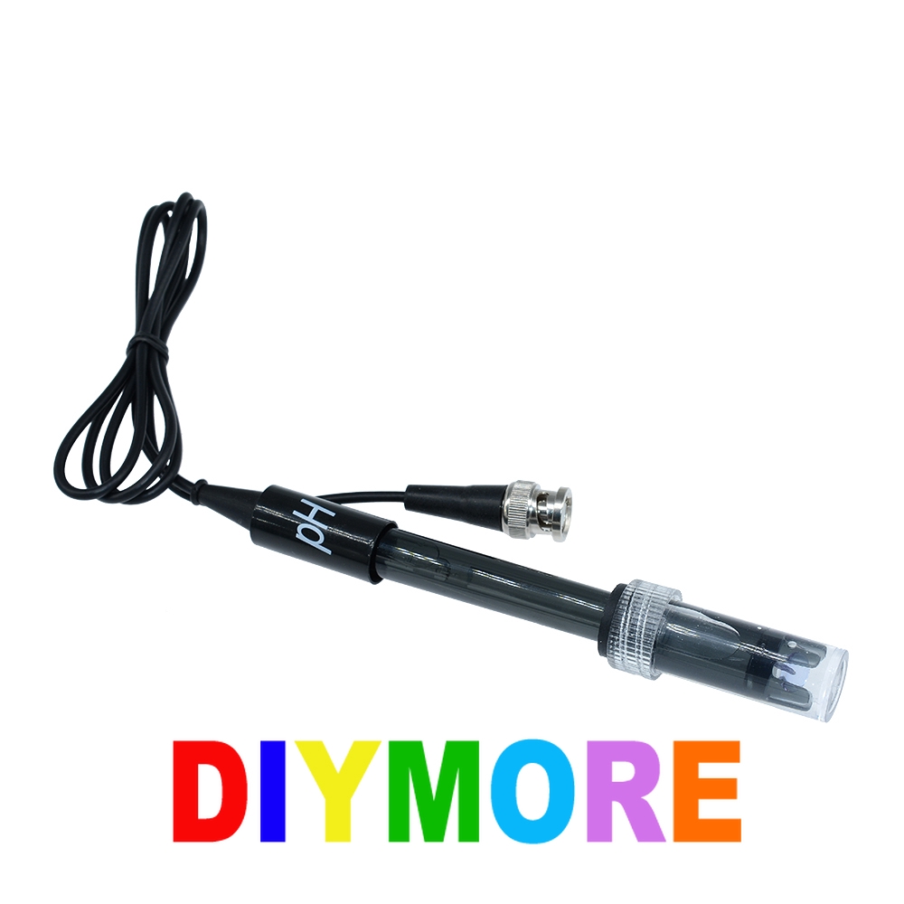 0-14 PH Analytical Surver Electrode PH Probe BNC Plug Connector for ...