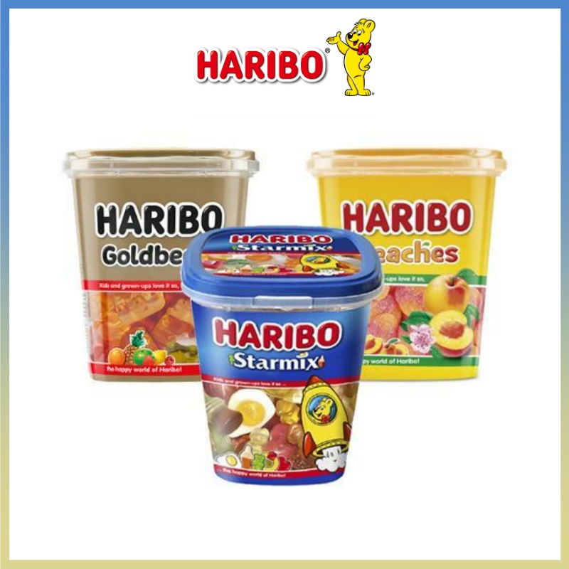 [HARIBO] Gummy Candy Cup, Haribo Jelly, 175g / Goldbears, Starmix ...